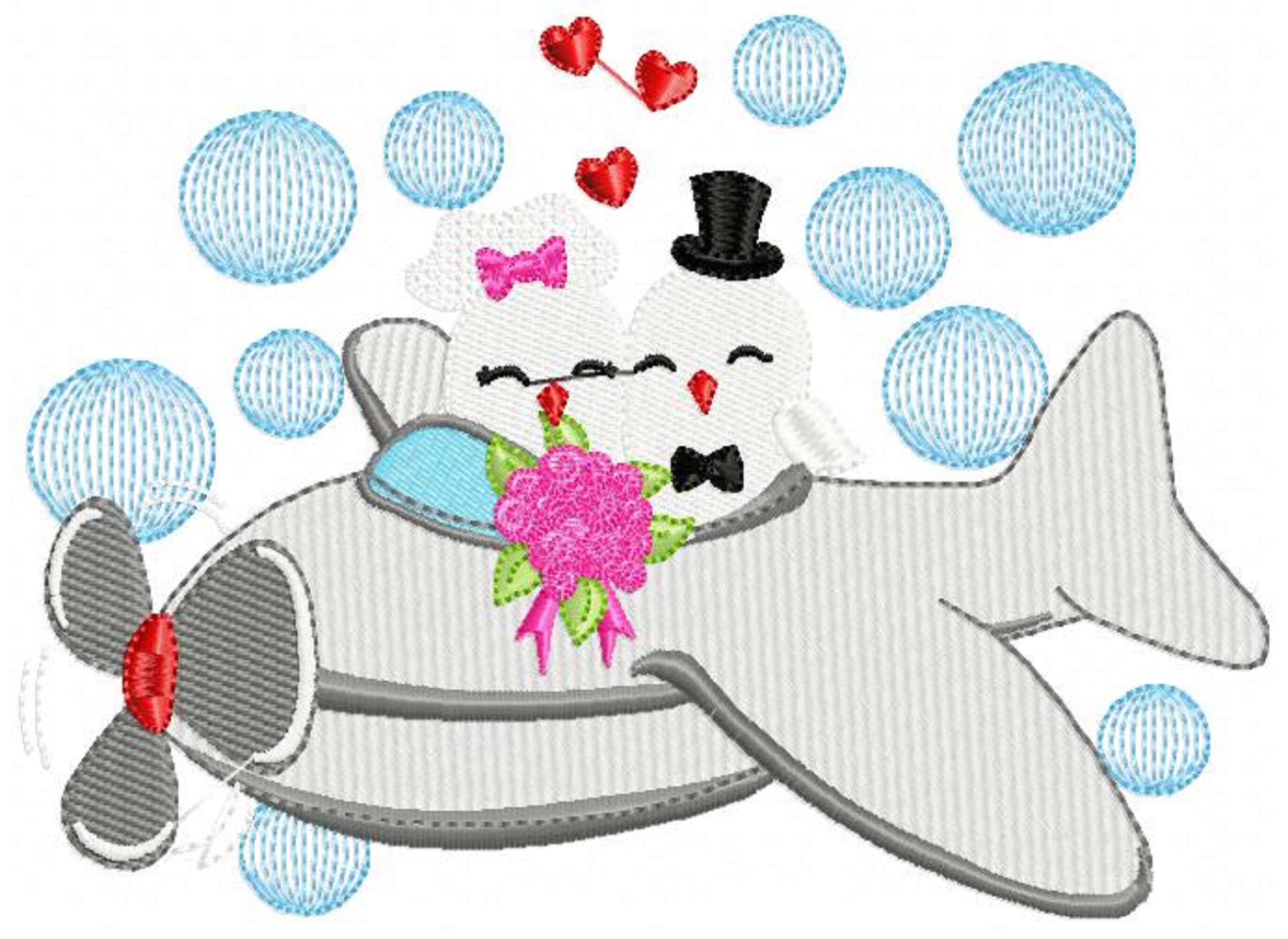 Valentine's Day embroidery designs machine embroidery | Etsy