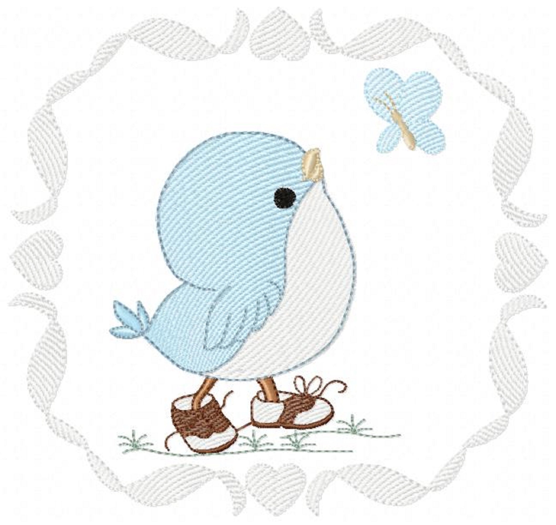 Bird Animals Embroidery Designs Machine Embroidery Pattern - Instant ...