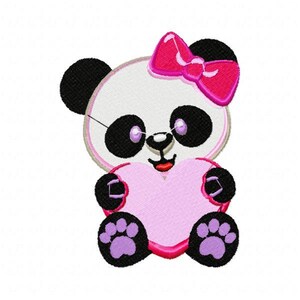 Pandas Designs Machine Embroidery Pattern - Instant Download. - Etsy