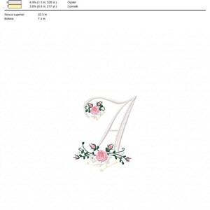 Alphabet Embroidery Designs Machine Embroidery Pattern - Instant ...