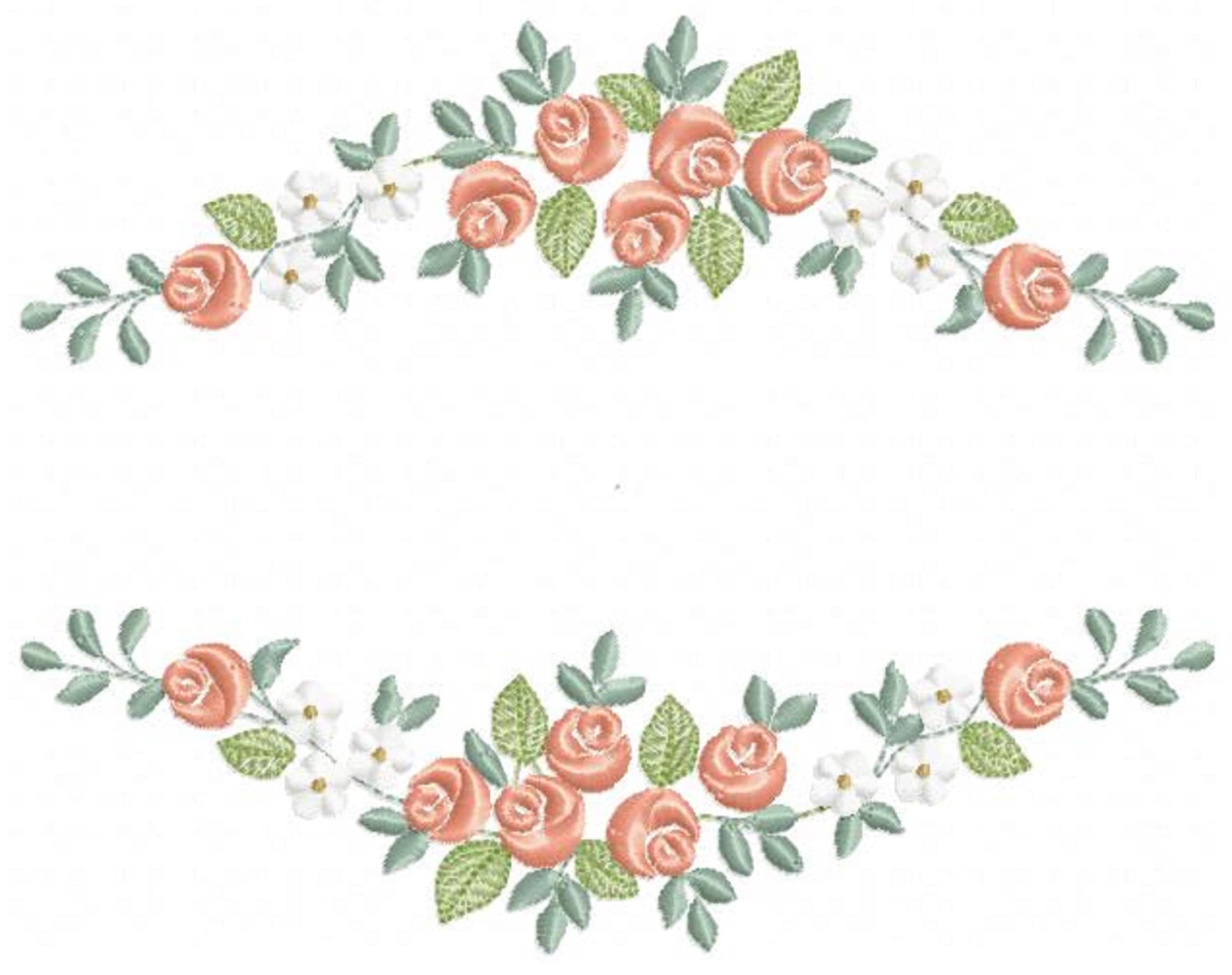 Frame Embroidery Designs Machine Embroidery Pattern Instant Download ...