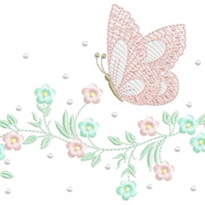 Butterfly Designs Machine Embroidery Pattern - Instant Download. - Etsy
