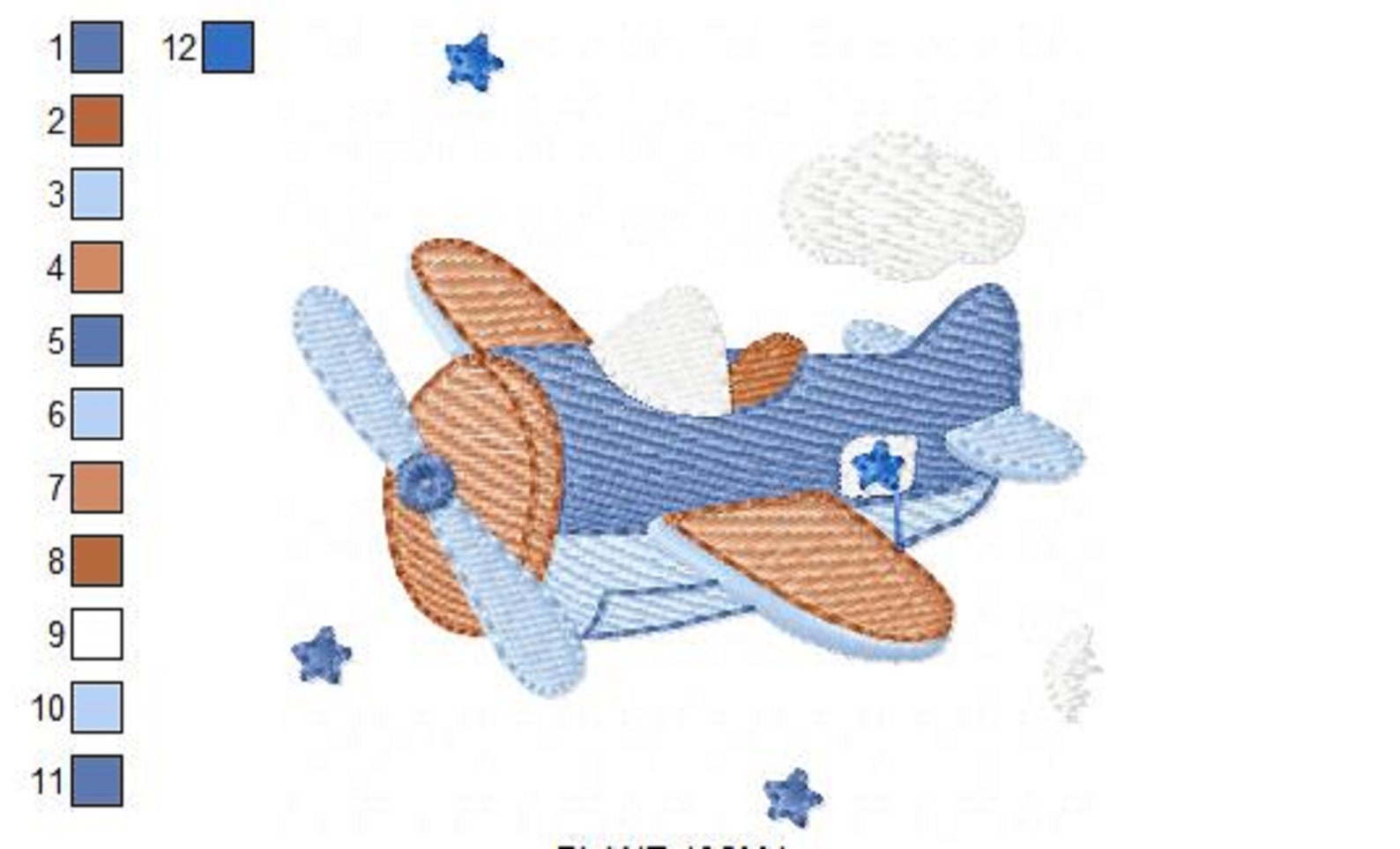 Plane Embroidery Designs Machine Embroidery Pattern Instant - Etsy