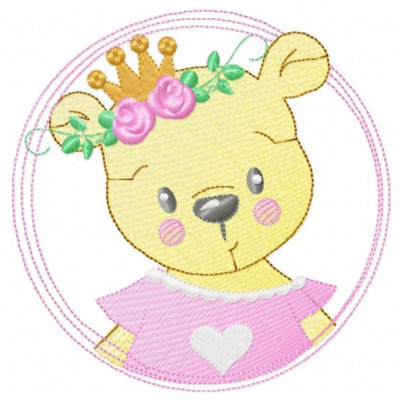Teddy Bears Designs Machine Embroidery Pattern Instant - Etsy