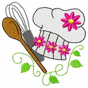 Chefs Embroidery Designs Machine Embroidery Pattern - Instant Download ...