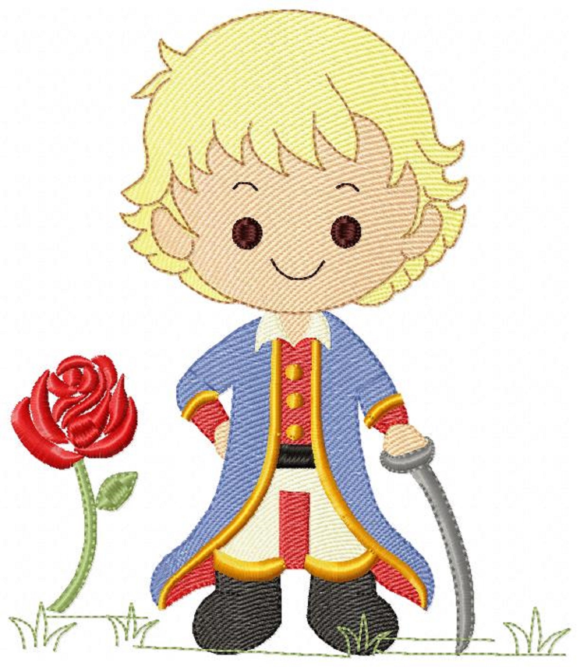 Little Prince embroidery designs machine embroidery pattern | Etsy