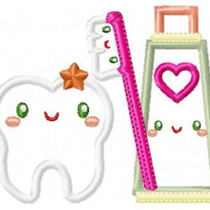 Teeth Embroidery Designs Machine Embroidery Pattern - Instant Download ...