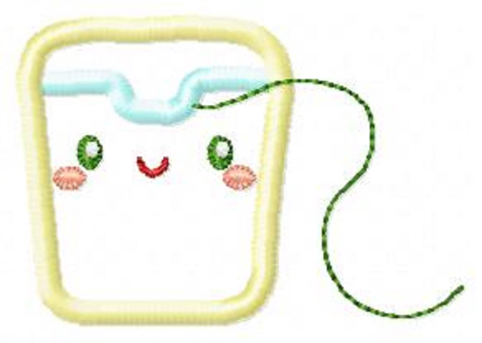 Teeth Embroidery Designs Machine Embroidery Pattern - Instant Download ...