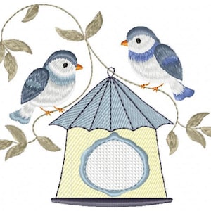 Bird Embroidery Designs Machine Embroidery Pattern - Instant Download ...