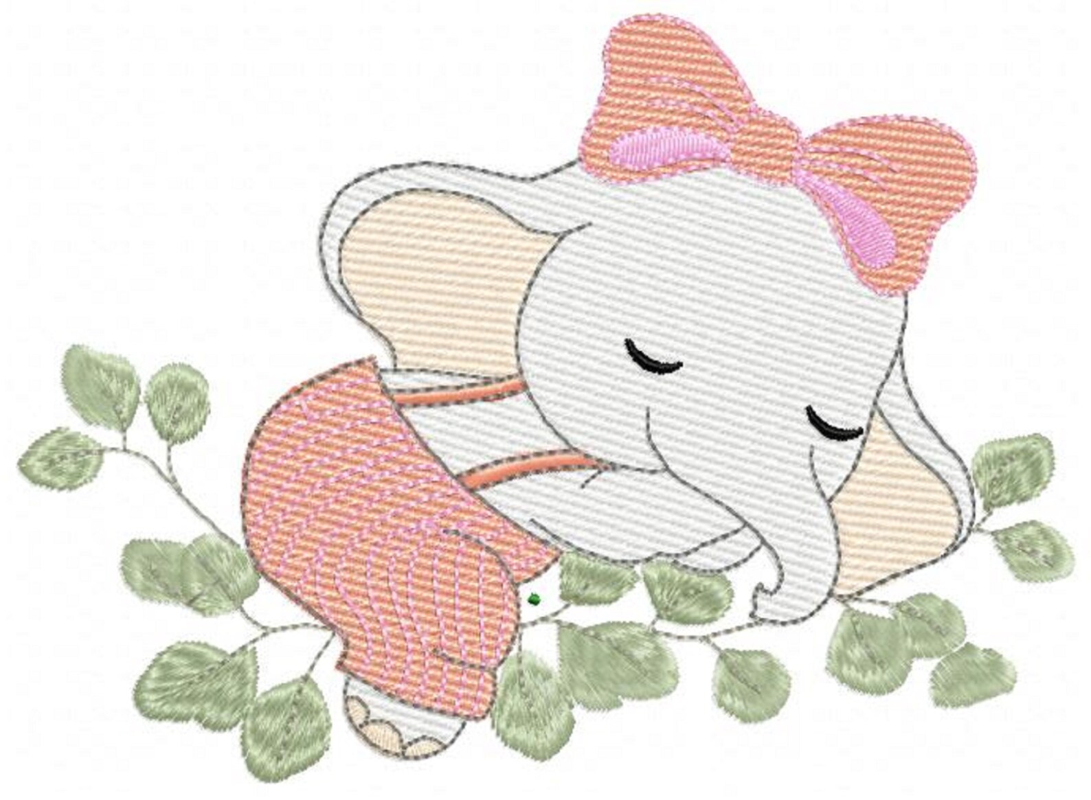 20 Files Elephants Embroidery Designs Machine Embroidery Pattern ...