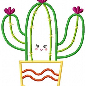 Cactus Embroidery Designs Machine Embroidery Pattern - Instant Download ...