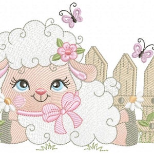 Sheep Designs Machine Embroidery Pattern - Instant Download. - Etsy