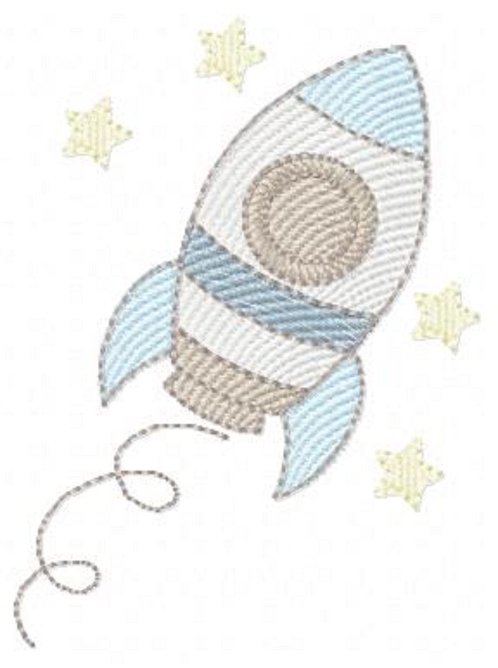 Rocket Embroidery Designs Machine Embroidery Pattern - Instant Download ...