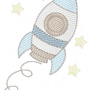 Rocket Embroidery Designs Machine Embroidery Pattern - Instant Download ...