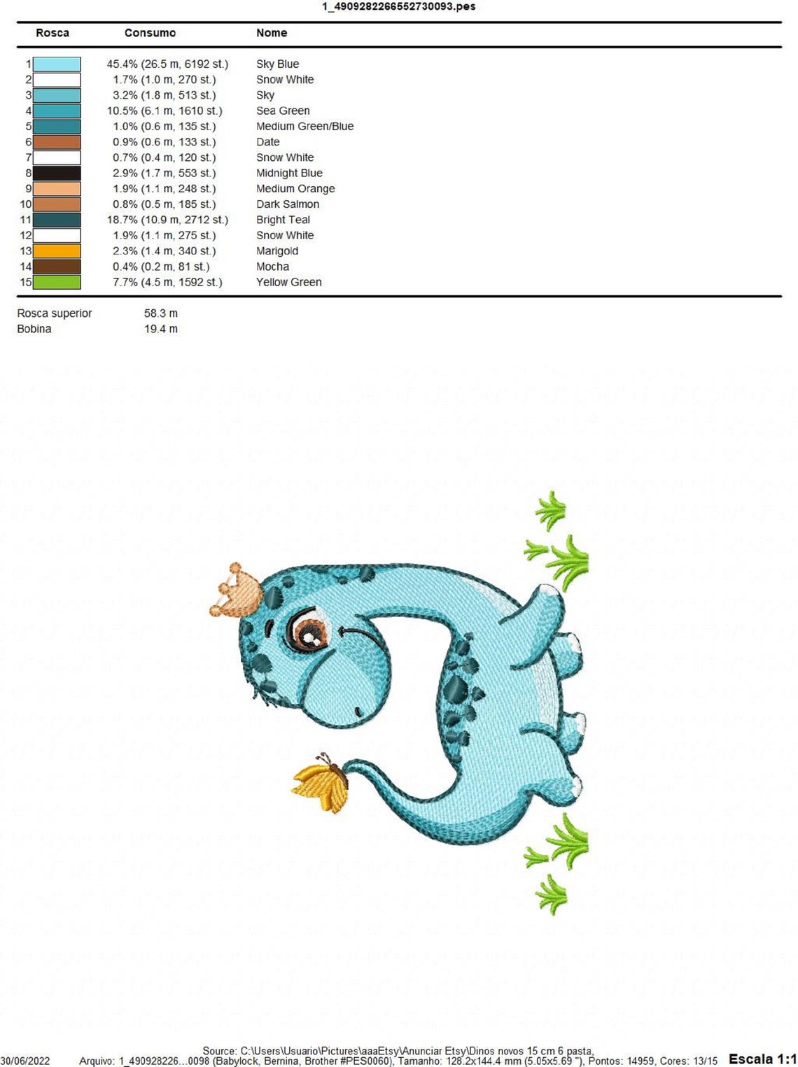 Dinosaurs Animals Embroidery Designs Machine Embroidery - Etsy