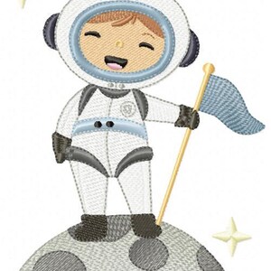 Space and Astronaut Embroidery Designs Machine Embroidery Pattern ...
