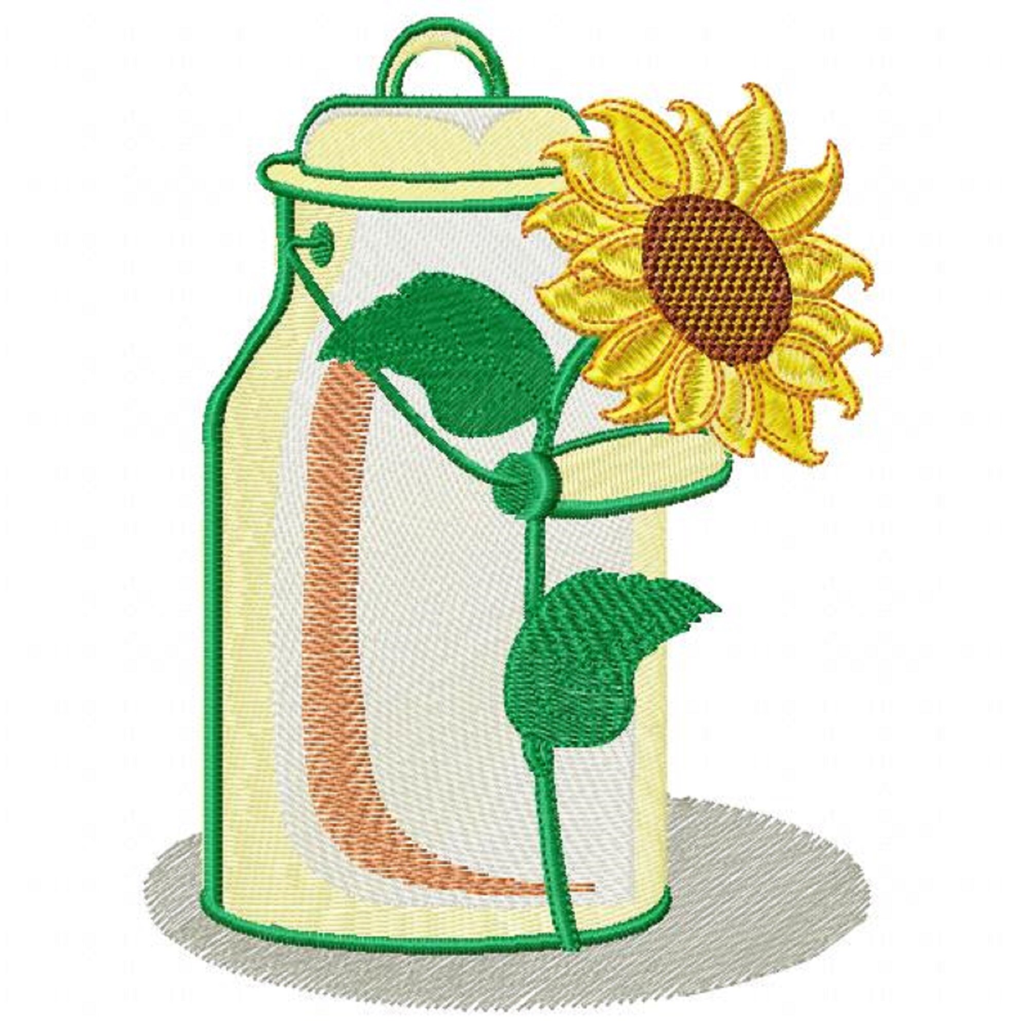 Sunflower Embroidery Designs Machine Embroidery Pattern - Etsy