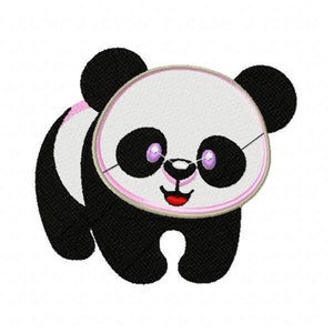 Pandas Designs Machine Embroidery Pattern - Instant Download. - Etsy