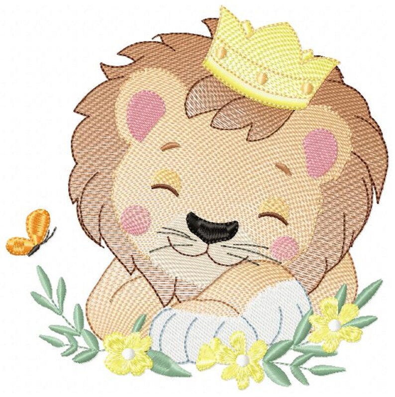 Lion King Embroidery Designs Machine Embroidery Pattern - Etsy