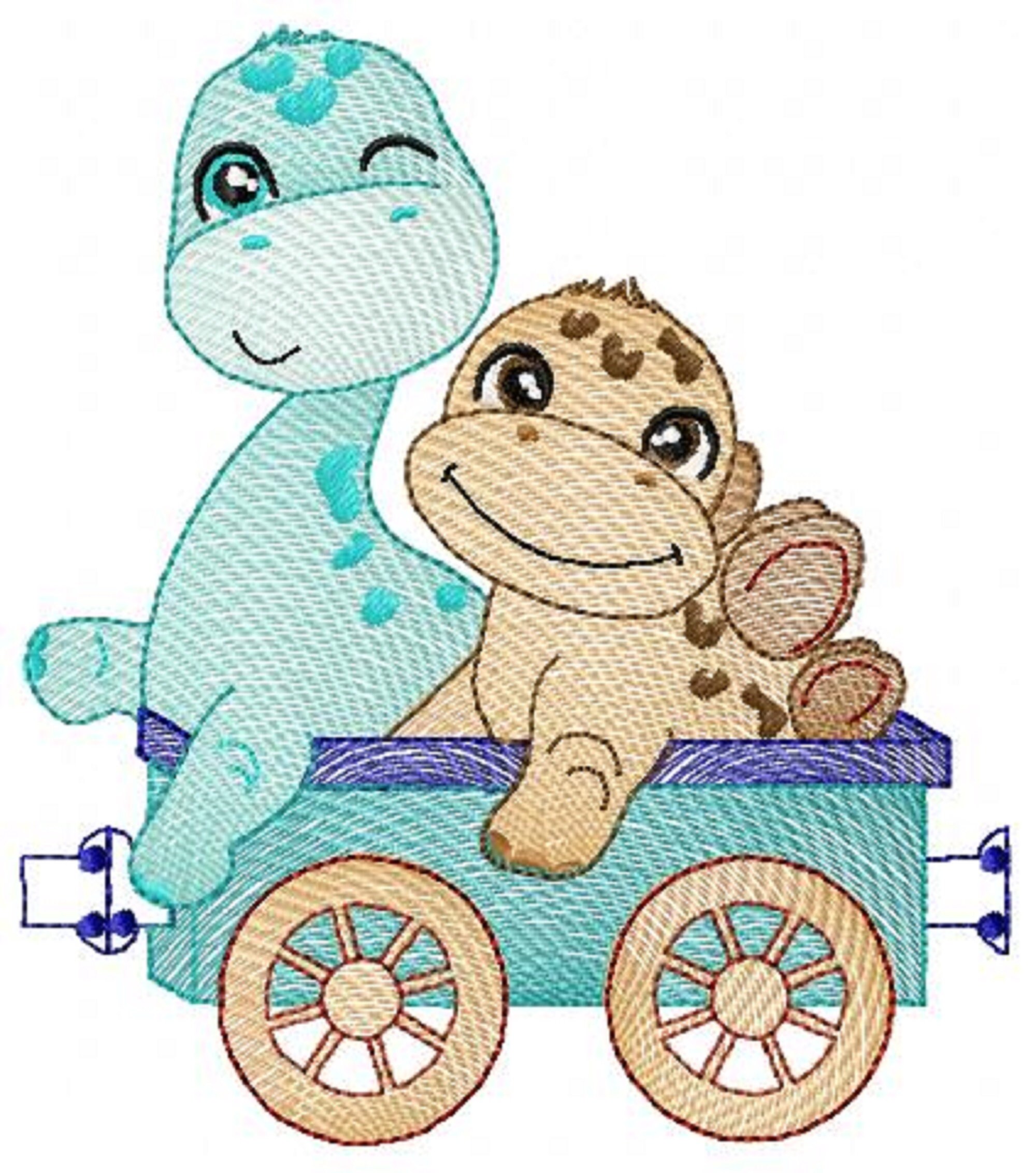 Dinosaurs Animals Embroidery Designs Machine Embroidery Pattern ...