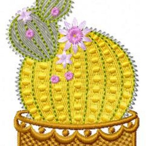 Cactus Embroidery Designs Machine Embroidery Pattern - Instant Download ...