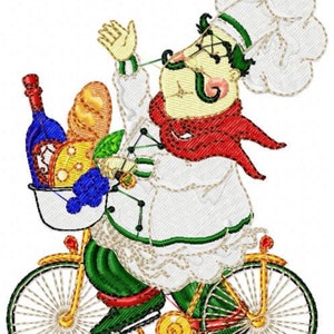 Chefs Embroidery Designs Machine Embroidery Pattern - Instant Download ...