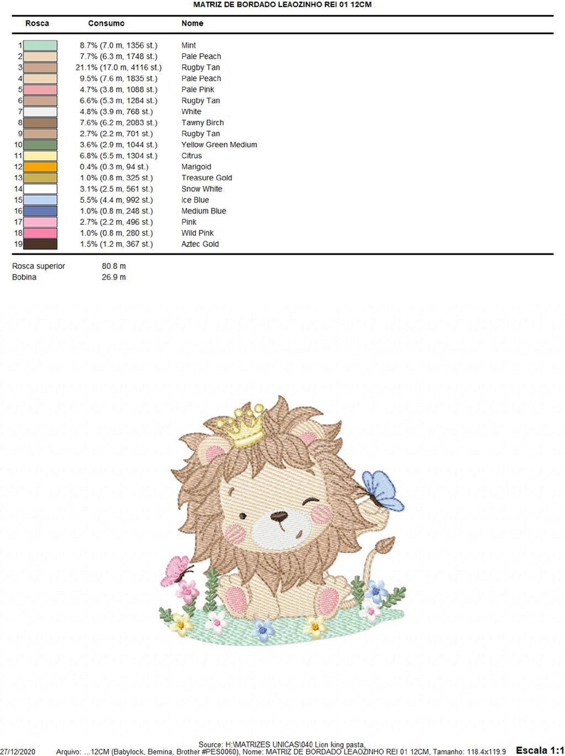 Lion King Embroidery Designs Machine Embroidery Pattern - Instant ...