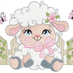 Sheep Designs Machine Embroidery Pattern - Instant Download. - Etsy