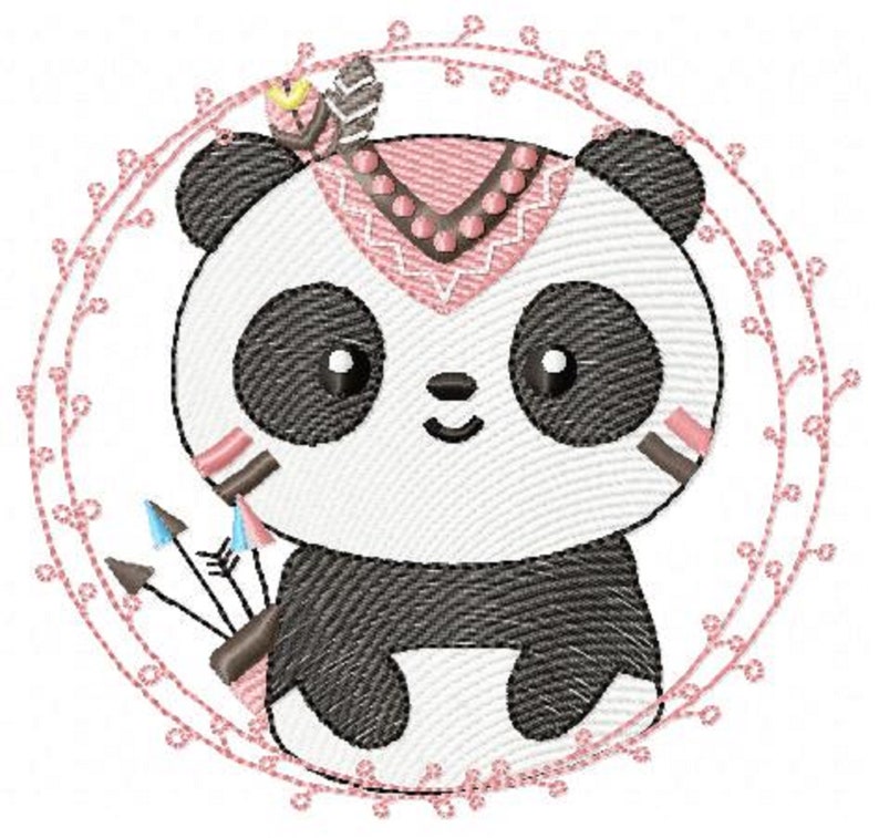 Safari Animals Tribal Embroidery Designs Machine Embroidery Pattern ...