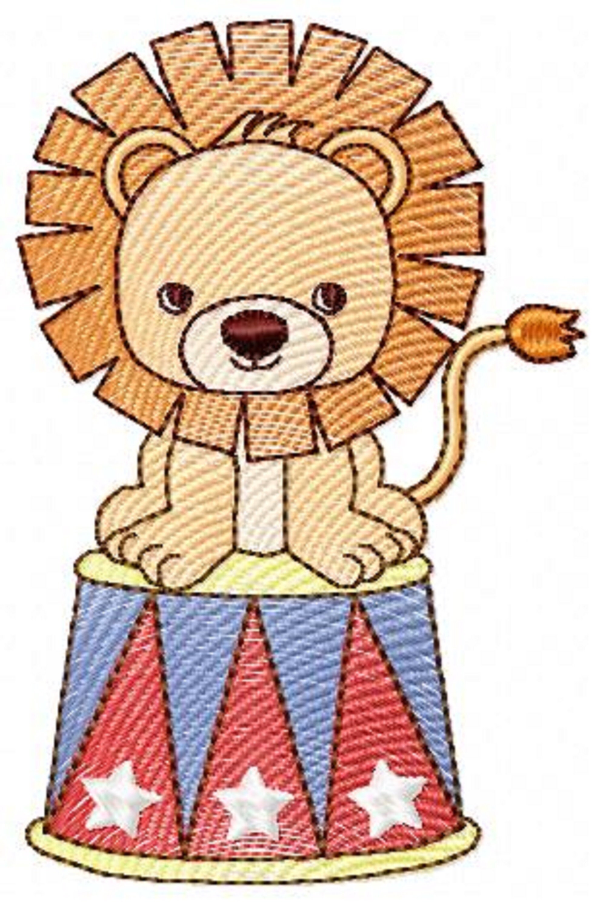 Circus Embroidery Designs Machine Embroidery Pattern - Instant Download ...