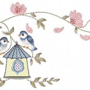 Bird Embroidery Designs Machine Embroidery Pattern - Instant Download ...