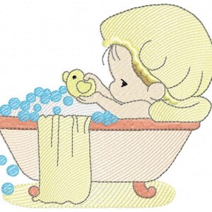 Bath Time Embroidery Designs Machine Embroidery Pattern - Instant ...