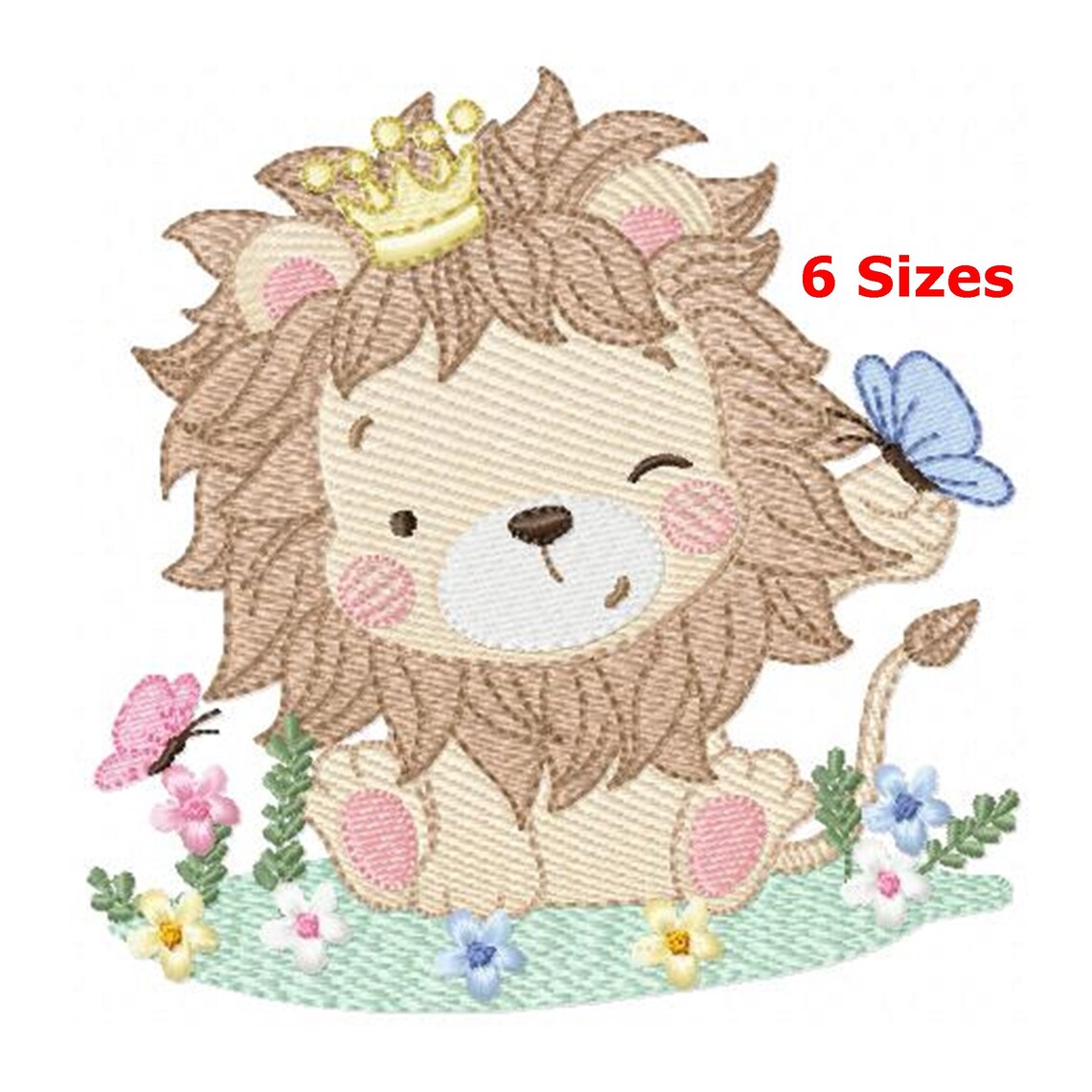 Lion King Embroidery Designs Machine Embroidery Pattern - Etsy