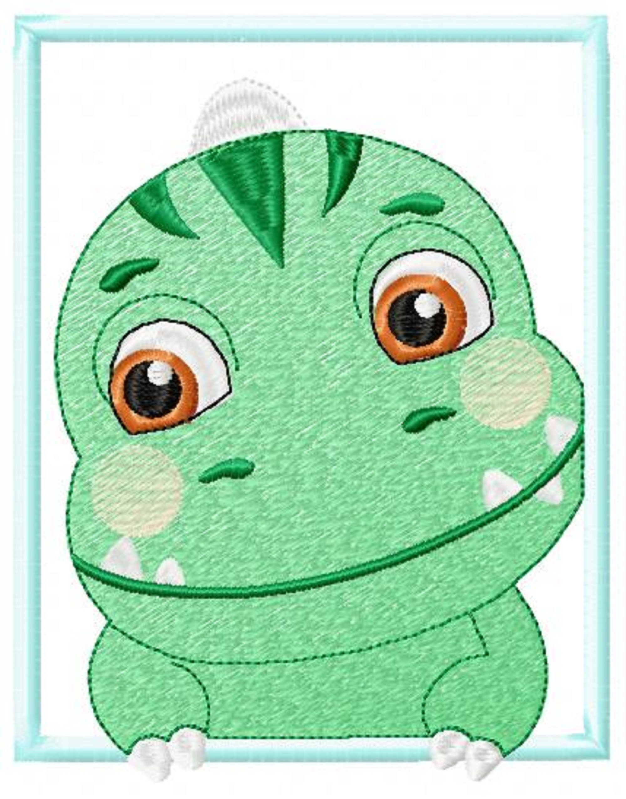 Dinosaurs Animals Embroidery Designs Machine Embroidery - Etsy