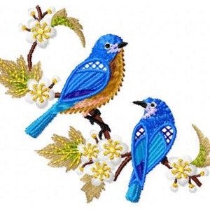 Bird Animals Embroidery Designs Machine Embroidery Pattern - Instant ...