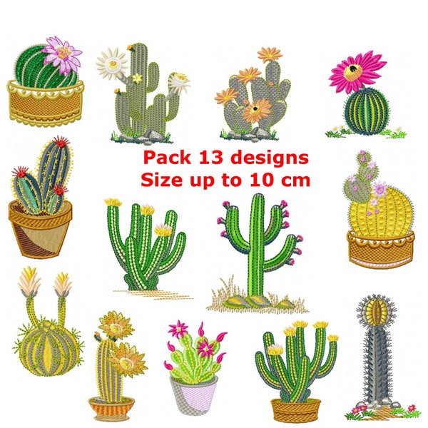 Cactus Embroidery - Etsy