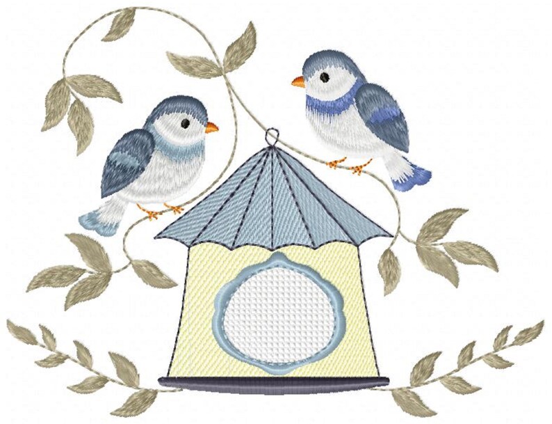 Bird Embroidery Designs Machine Embroidery Pattern - Instant Download ...