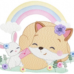 Fox Embroidery Designs Machine Embroidery Pattern - Instant Download ...
