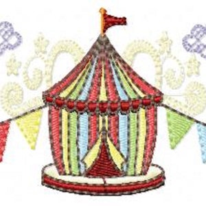 Circus Embroidery Designs Machine Embroidery Pattern - Instant Download ...
