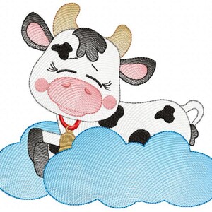 Cow Designs Machine Embroidery Pattern - Instant Download. - Etsy