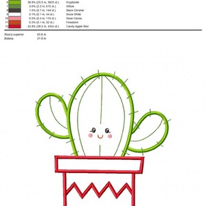 Cactus Embroidery Designs Machine Embroidery Pattern - Instant Download ...