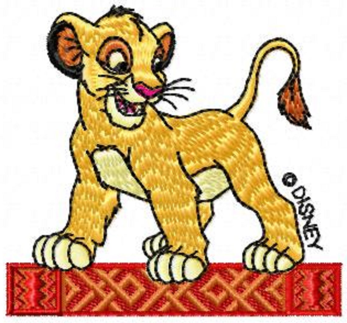The Lion King embroidery designs machine embroidery pattern | Etsy