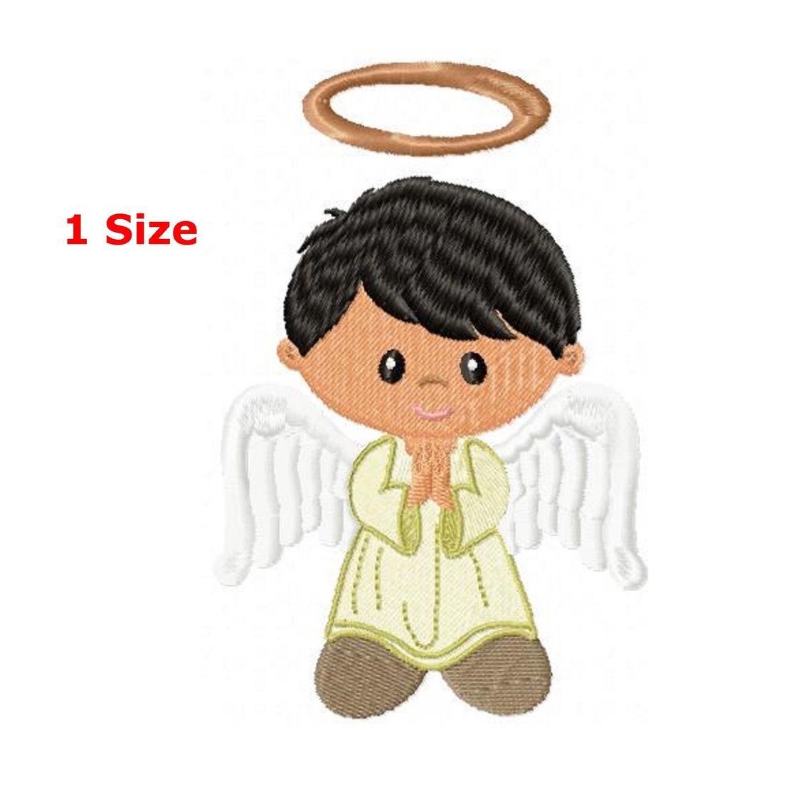 Angel embroidery designs machine embroidery pattern instant | Etsy