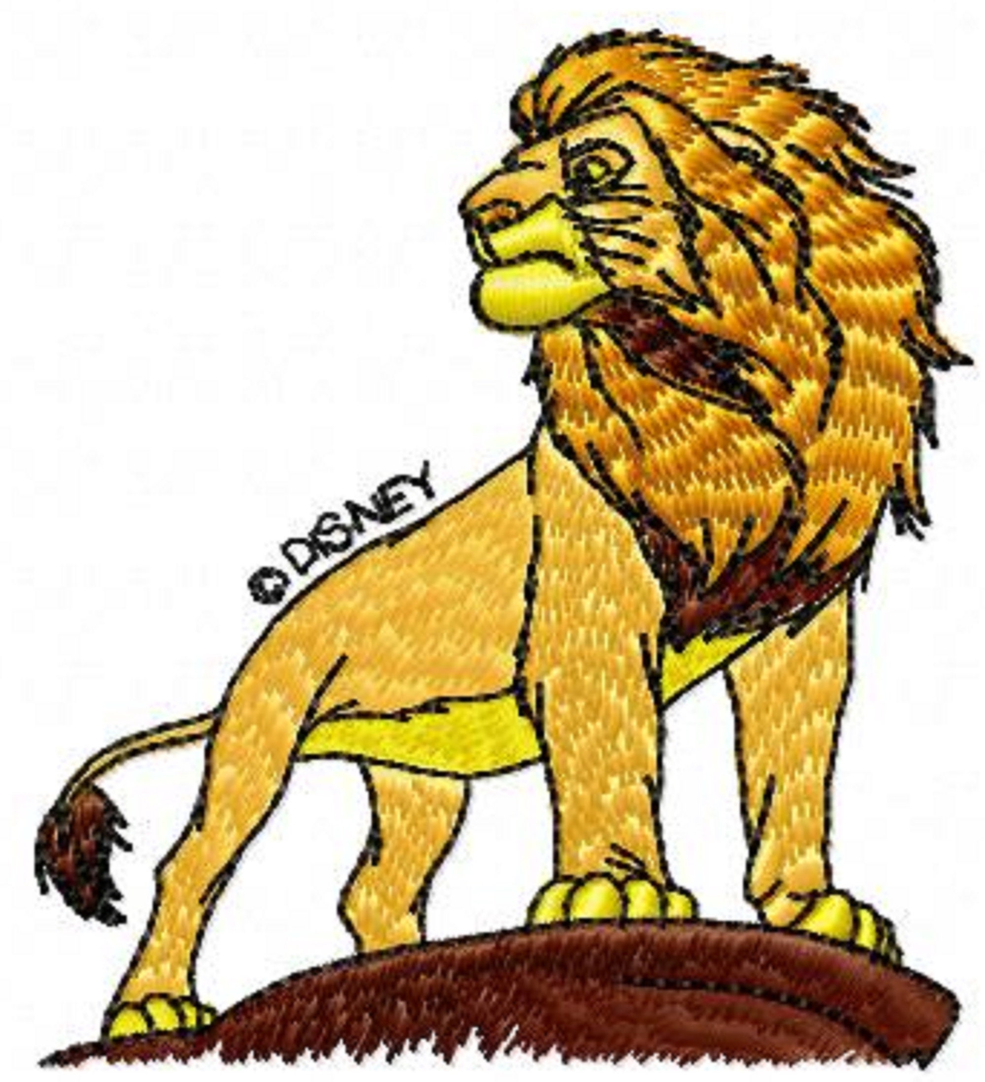The Lion King embroidery designs machine embroidery pattern | Etsy