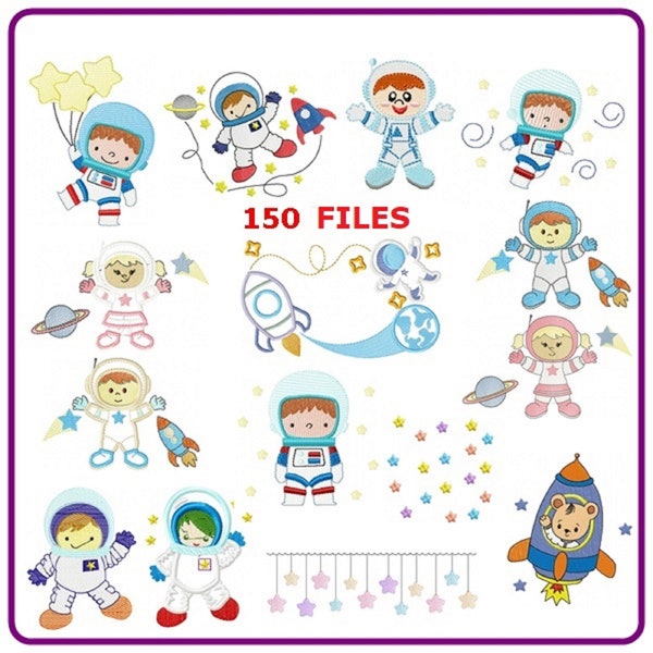 Space Embroidery - Etsy