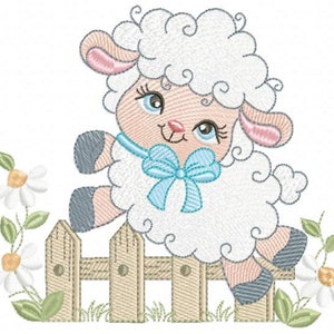 Sheep Designs Machine Embroidery Pattern - Instant Download. - Etsy