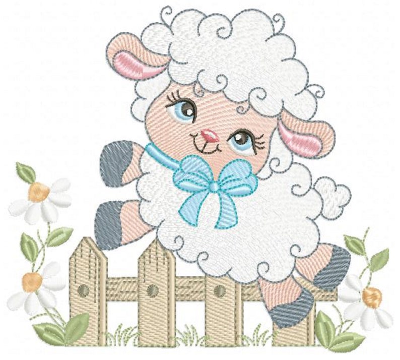 Sheep Designs Machine Embroidery Pattern Instant Download. - Etsy