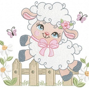Sheep Designs Machine Embroidery Pattern - Instant Download. - Etsy