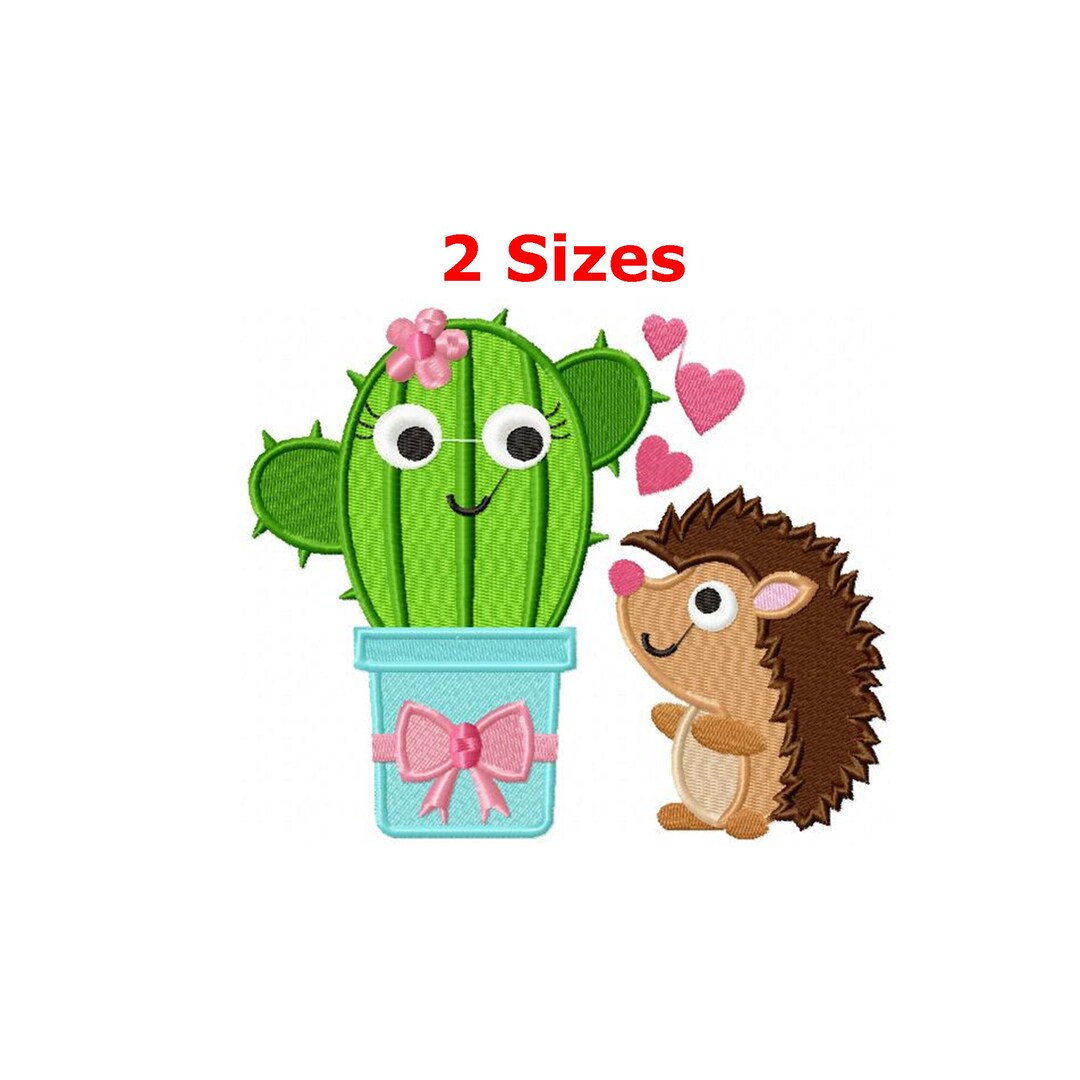 Cactus Embroidery Designs Machine Embroidery Pattern - Instant Download ...