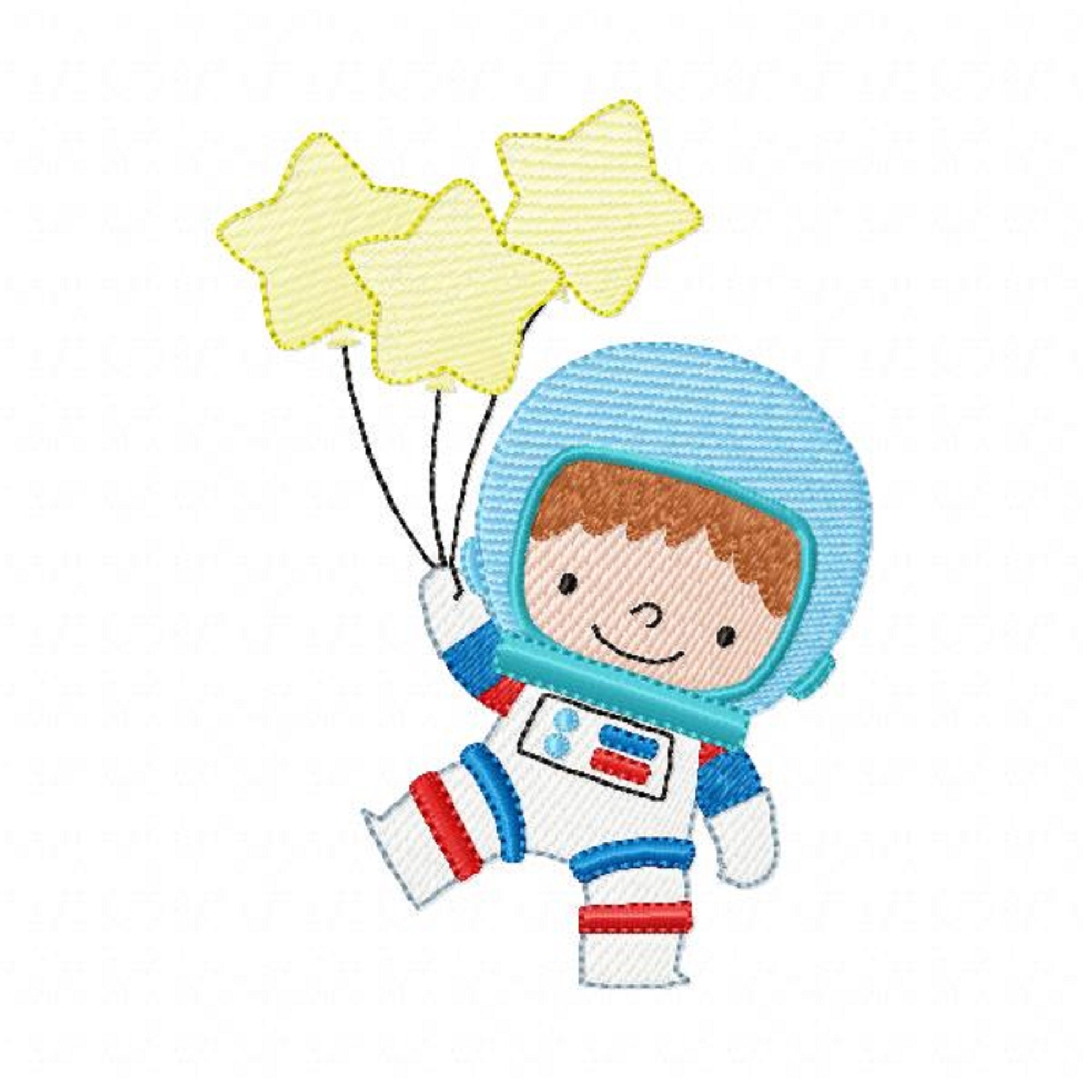 Space and Astronaut Embroidery Designs Machine Embroidery - Etsy